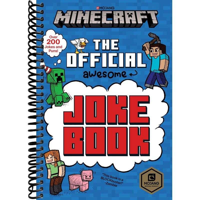 Minecraft: The Official Joke Book (Minecraft) – Lay it Flat Publishing ...
