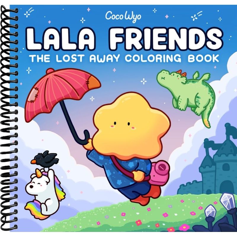 Lala Friends: Coloring Book for Adults and Teens Featuring Dreamy Char ...