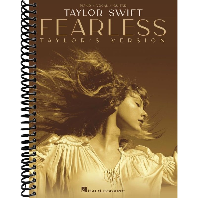 Taylor Swift - Fearless (Taylor’s Version) | Piano/Vocal/Guitar Songbo ...