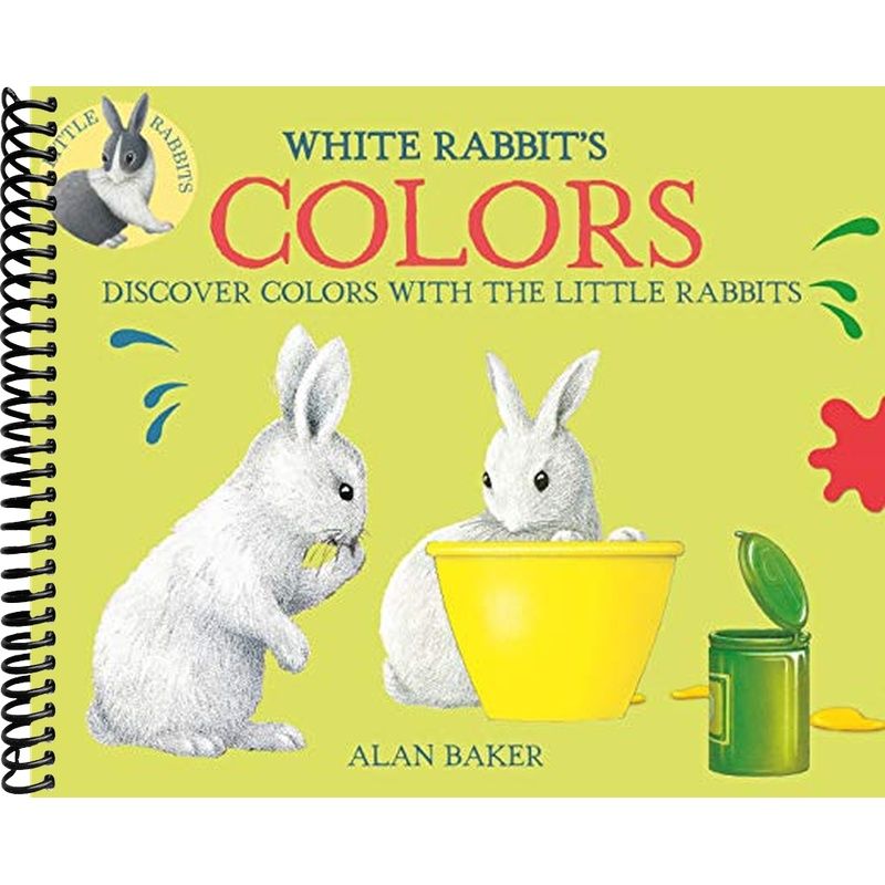 White Rabbit's Colors (Little Rabbit Books) – Lay it Flat Publishing Group