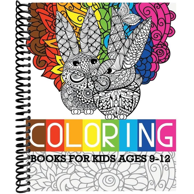 Coloring Books For Kids Ages 9-12: Easter Designs For Relaxation – Lay ...