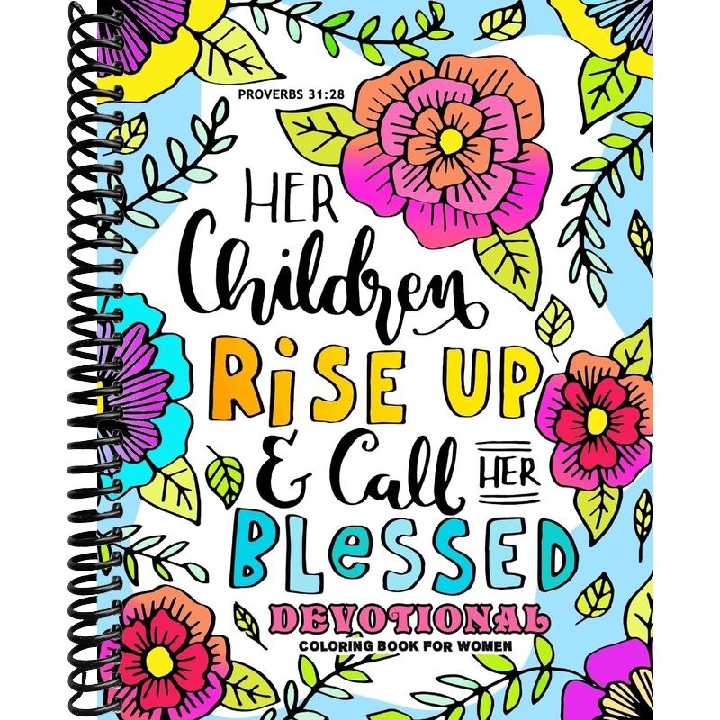 Devotional Coloring book for Women: Bible Verse & Christian Coloring B ...