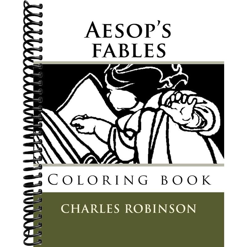 Aesop's fables: Coloring book – Lay it Flat Publishing Group