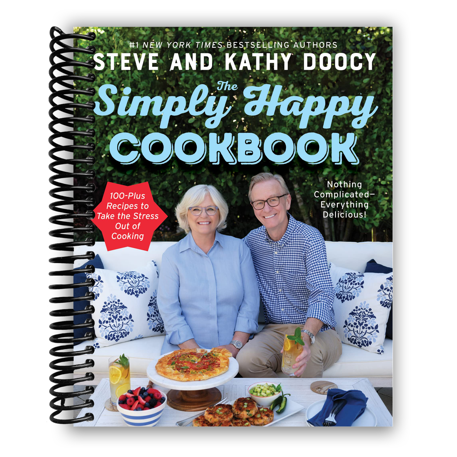 The Simply Happy Cookbook (Spiral Bound) – Lay it Flat Publishing Group